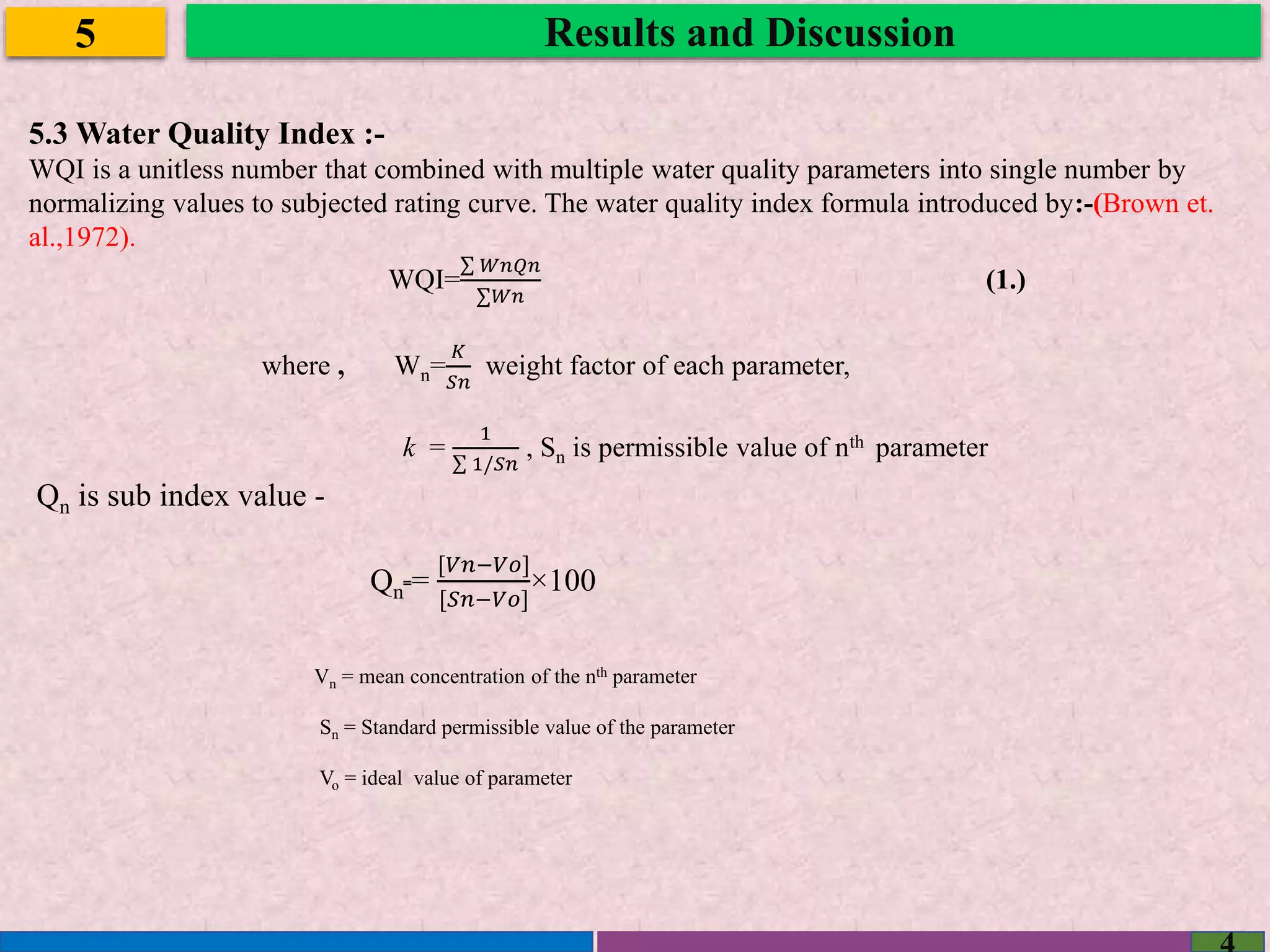 water quality assessment of groundwater | PPTX