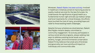 Rakesh Rajdev - A Great Businessman With A Heart Of Service.pptx
