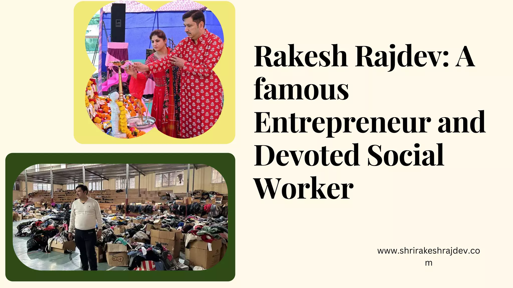 Rakesh Rajdev A famous Entrepreneur and Devoted Social Worker.pptx