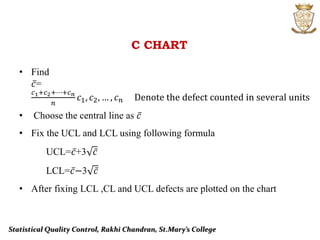 Statistics:QUALITY CONTROL | PPT