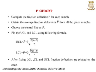 Statistics:QUALITY CONTROL | PPT