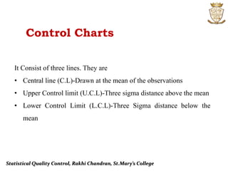 Statistics:QUALITY CONTROL | PPT