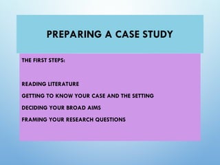 CASE_STUDY-Method-Research-Technique-T&L | PPT