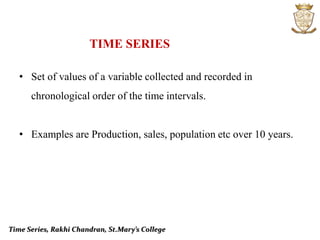 Statistics:Time Series | PPT