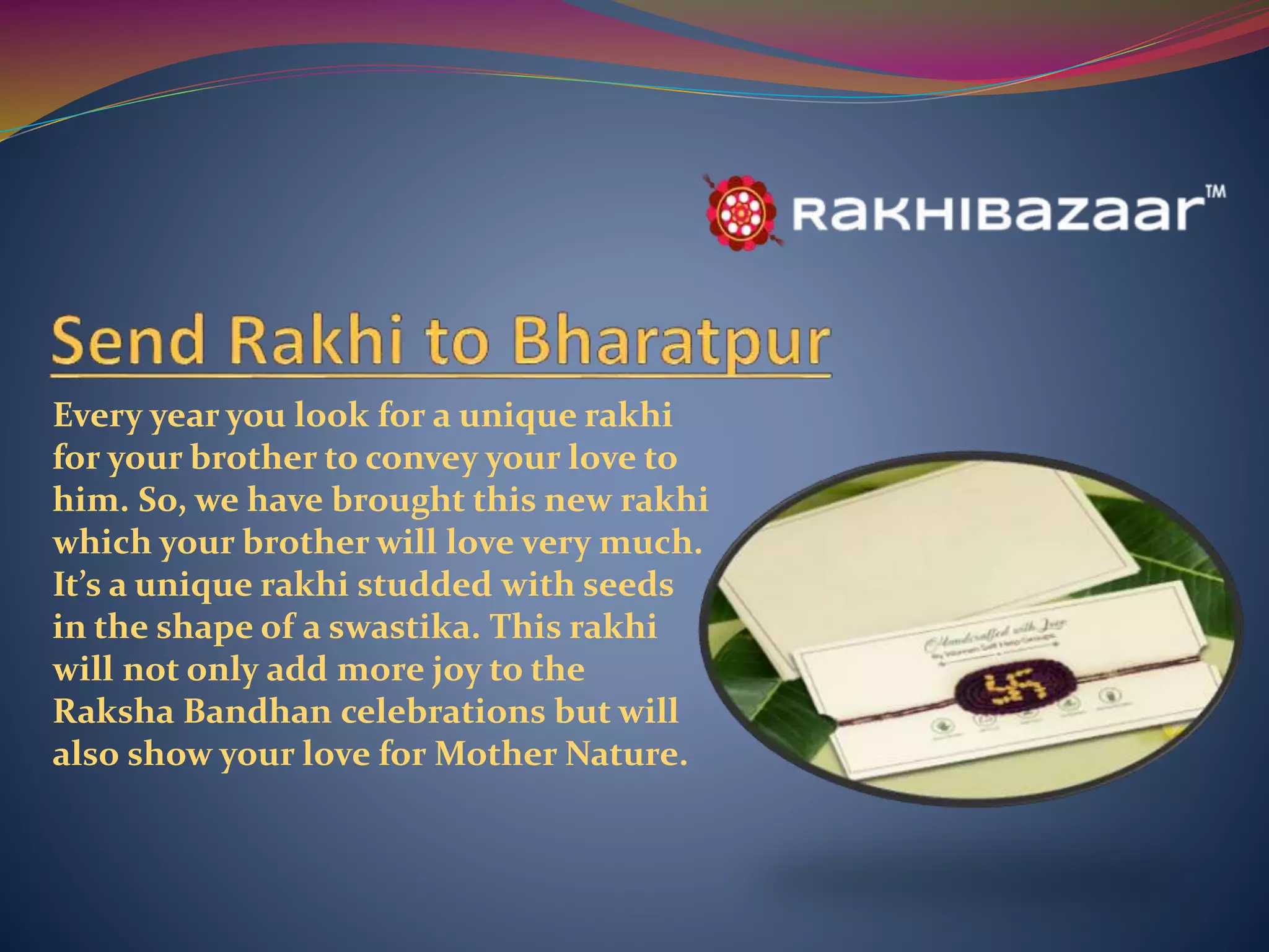 Rakhi Delivery in Small City's,Rakhibazaar.com.pdf