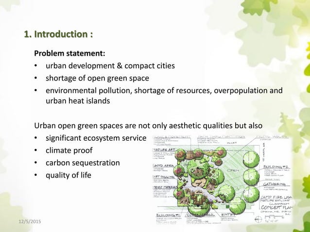 Sustainable Urban Open Green Spaces Opportunities and Challenges | PDF ...