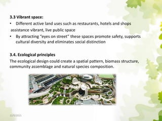 Sustainable Urban Open Green Spaces Opportunities and Challenges | PDF
