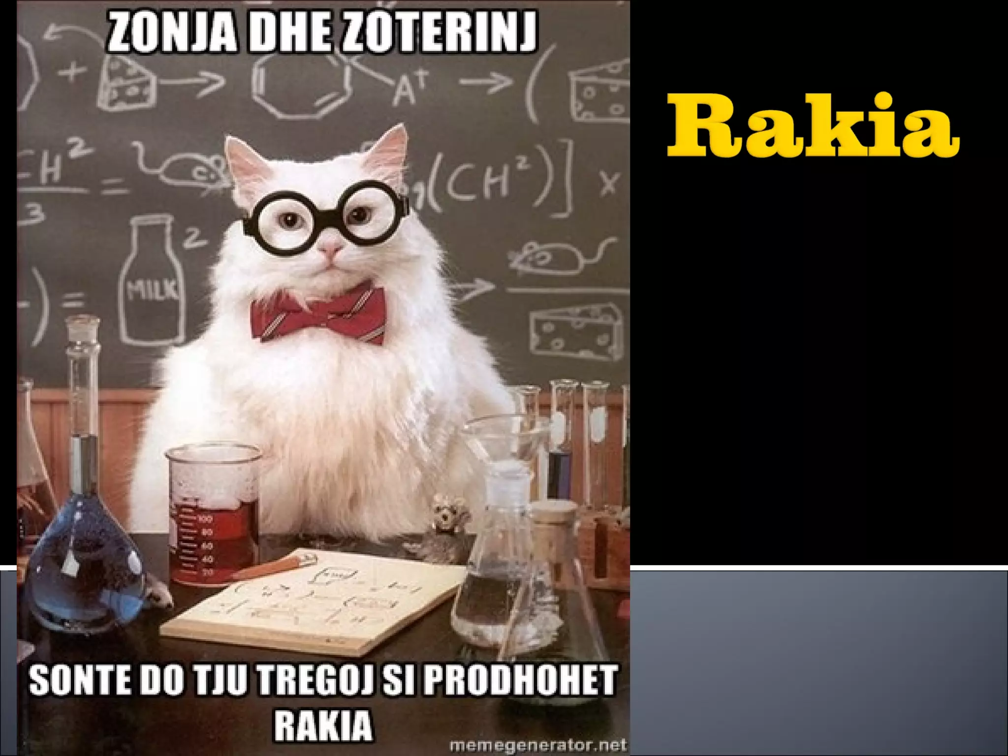 Prodhimi i rakise | PPT