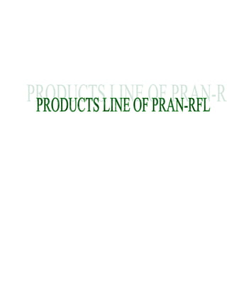 pran rfl porduct line | DOCX