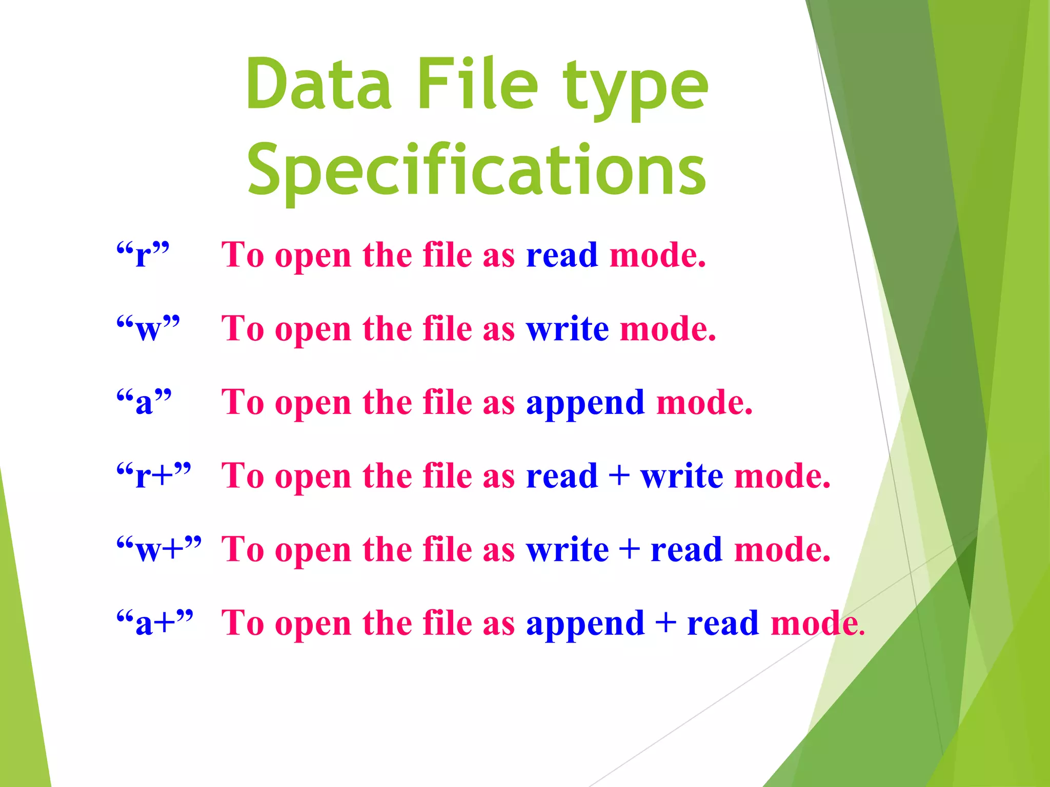 File in C Programming | PPT