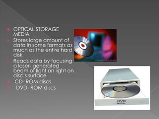 TYPES OF MEMORIES AND STORAGE DEVICE AND COMPUTER | PPT