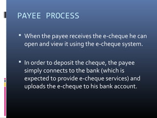 e-cheque | PPT