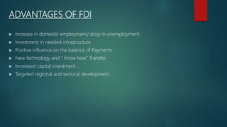 India Attracts FDI | PPT