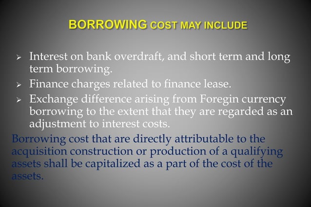 Borrowing cost | PPTX | Interest Rates | Economy
