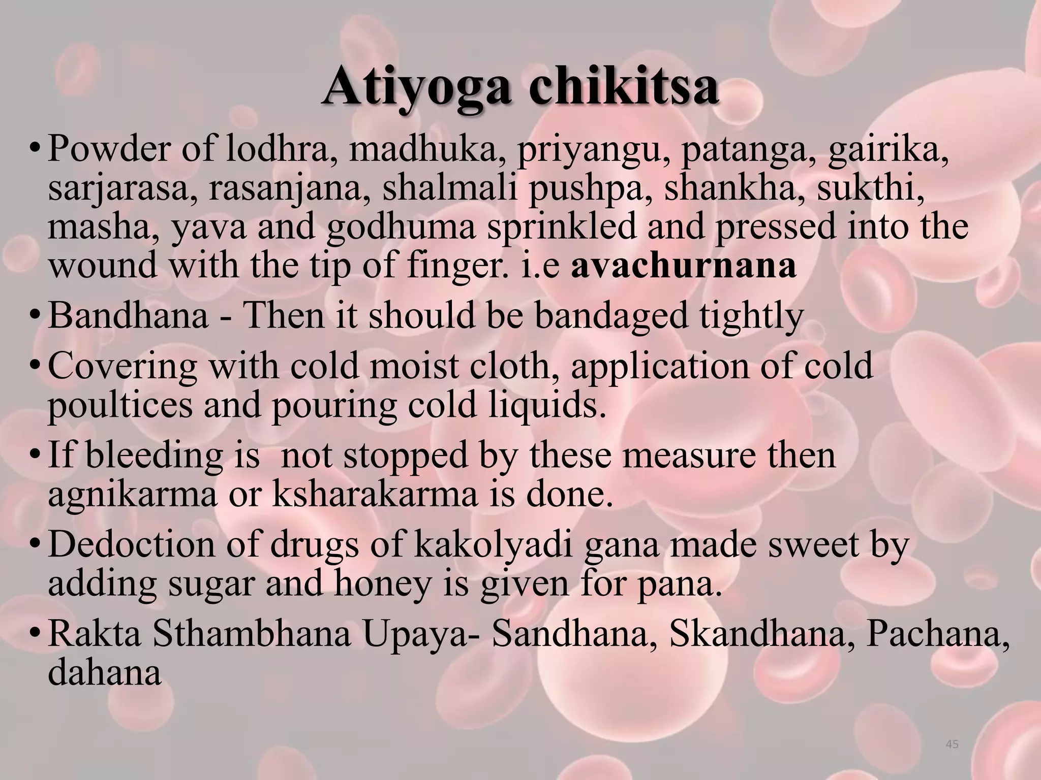 Rakta mokshana - Siravyadha | PPTX