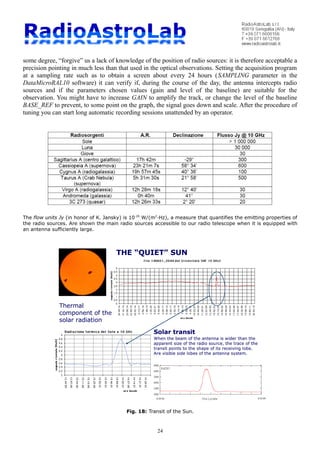Radio Astronomy and radio telescopes | PDF