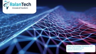 RalanTech Company Overview - IT Consulting and Managed IT Services | PPT