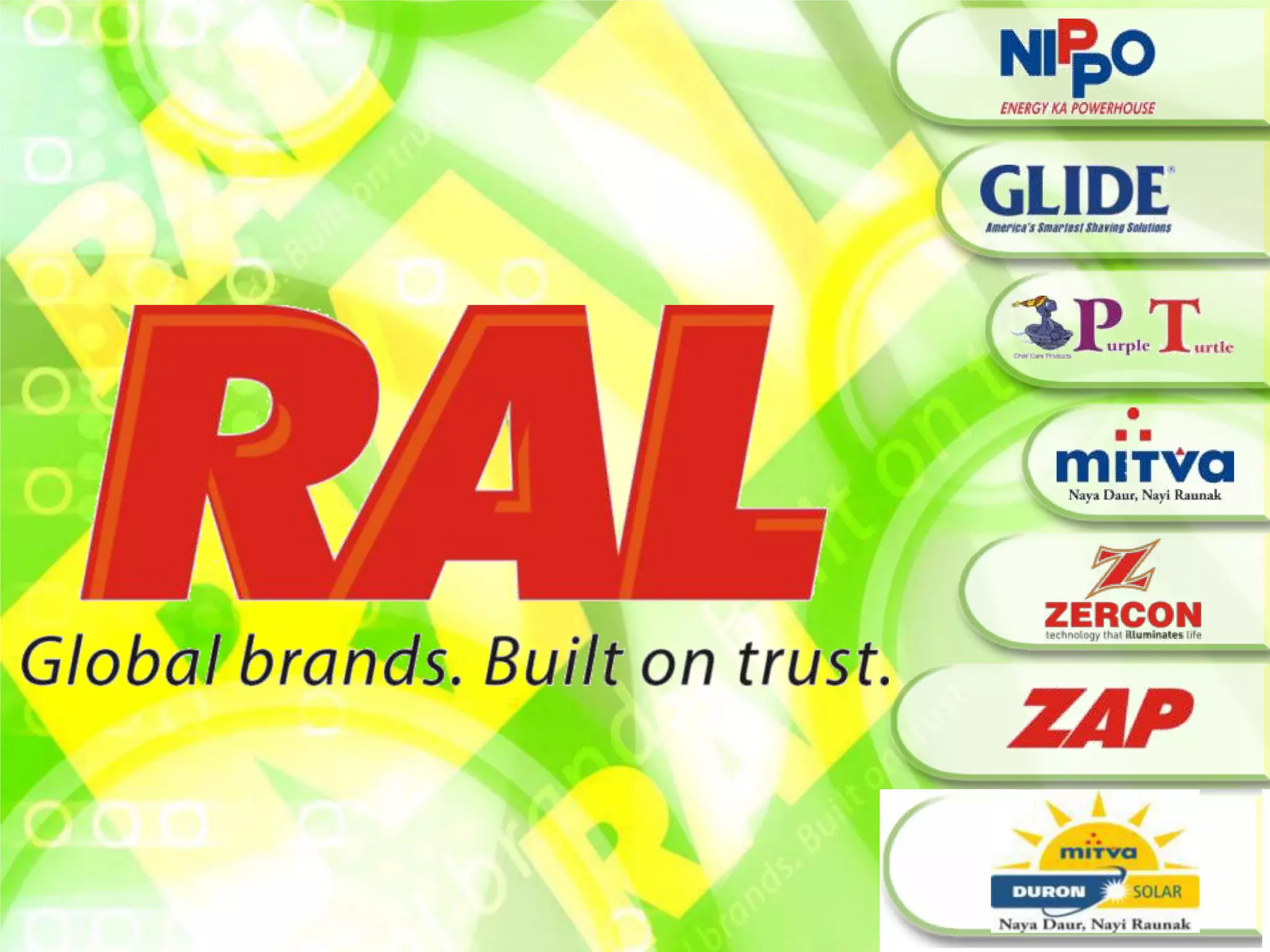 RAL consumer products limited corporate presentation | PDF | Retail ...