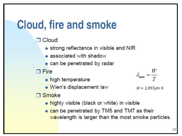 Raleigh and Mie scattering in remote sensing, | PPT