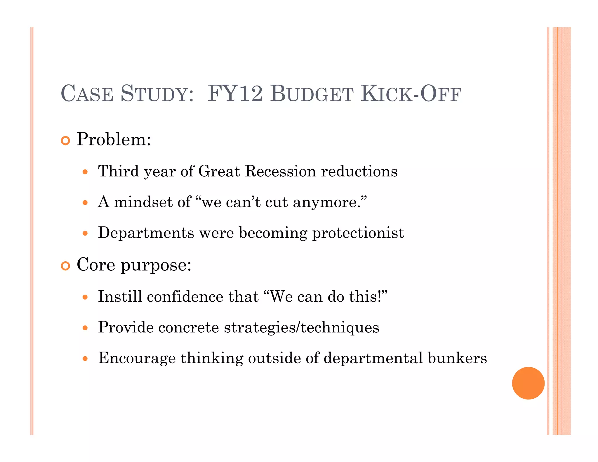 Raleigh Budget Kick-Off Presentation | PDF