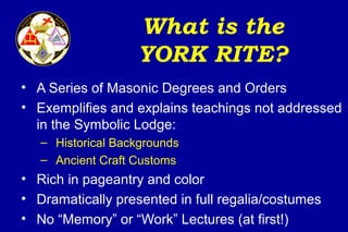 Raleigh york rite bodies presentation | PPT