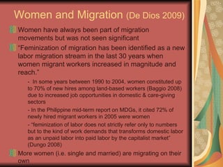 Gender Dimension of Migration | PPT