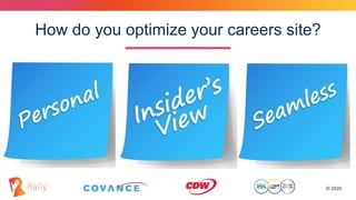 Rally Panel: Digital Marketing Strategies for Recruiting | PDF