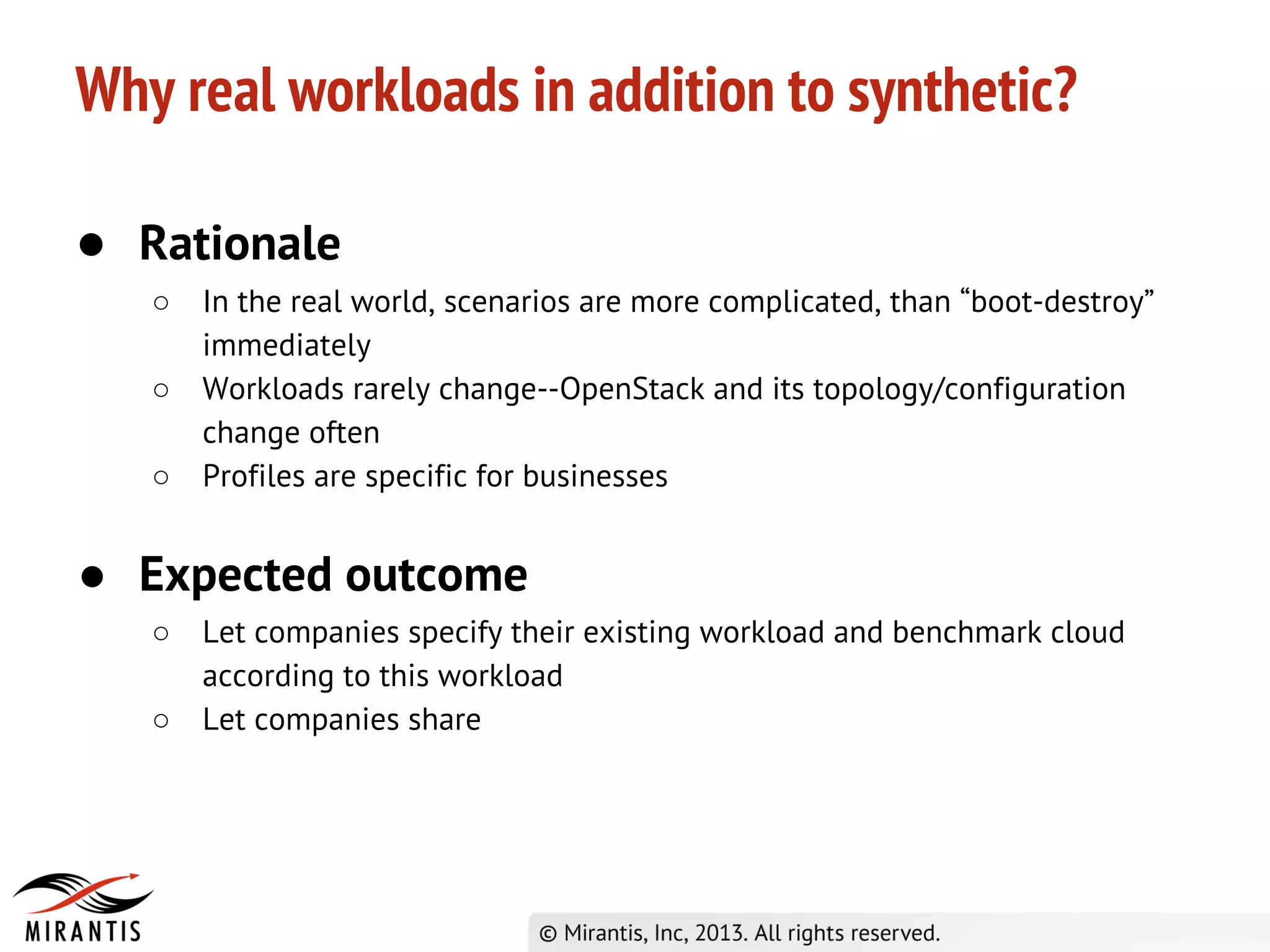 Rally--OpenStack Benchmarking at Scale | PDF