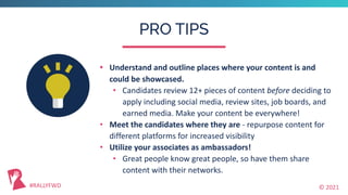 RallyFwd May 2021: Content Panel | PDF | Social Networking | Internet