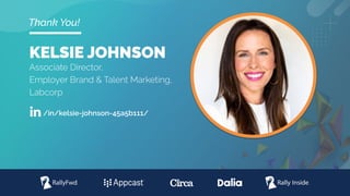 RallyFwd May 2023 - Kelsie Johnson | PPT