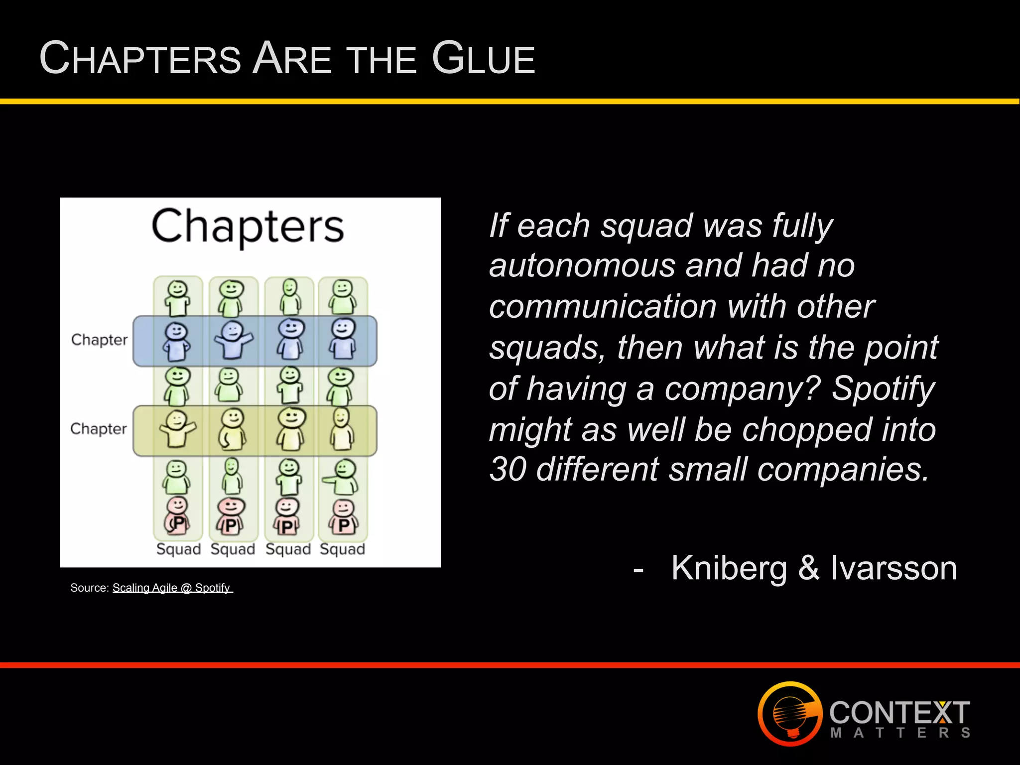 Creating Agile Tribes: The secret to succeeding with Agile @ Scale | PDF