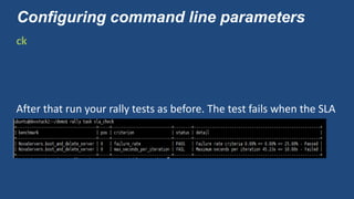 Benchmarking Openstack Installations using Rally | PPT