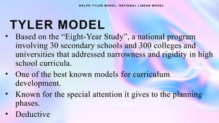RALPH-TYLERS-MODEL. power point presntation | PPTX