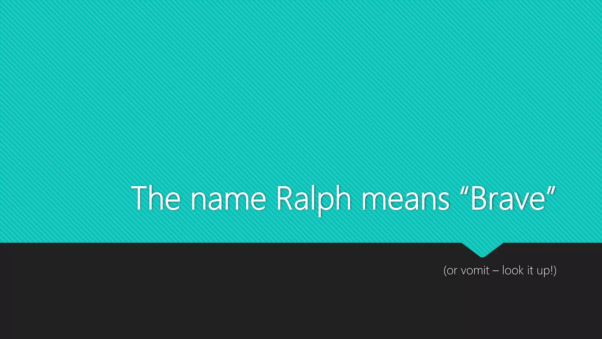 Ralph Character Analysis: Lord Of The Flies | PPT | Free Download