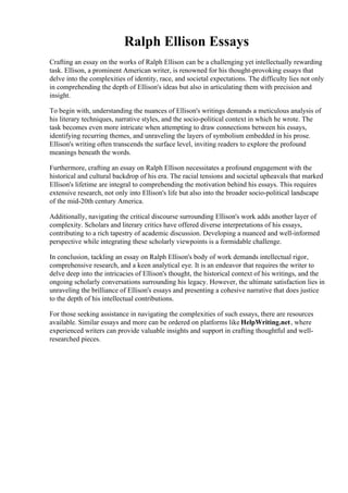 Ralph Ellison Essays.pdf