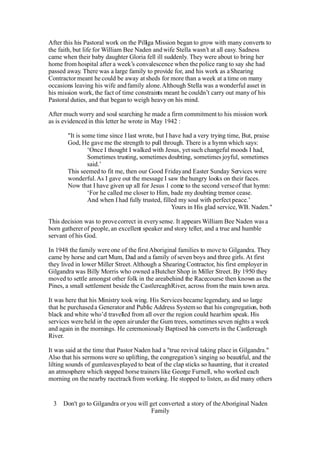 Don't go to Gilgandra or you will get converted: the story of the ...