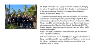 Ralph Opacic Shares His Greatest Achievement of Being a Grandfather of ...