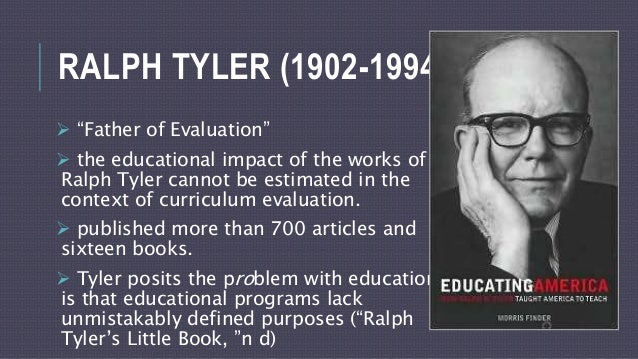 Ralph Tyler Objective Centered Model