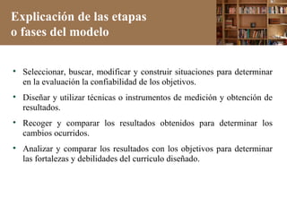 El model curricular de Ralph Tyler | PDF