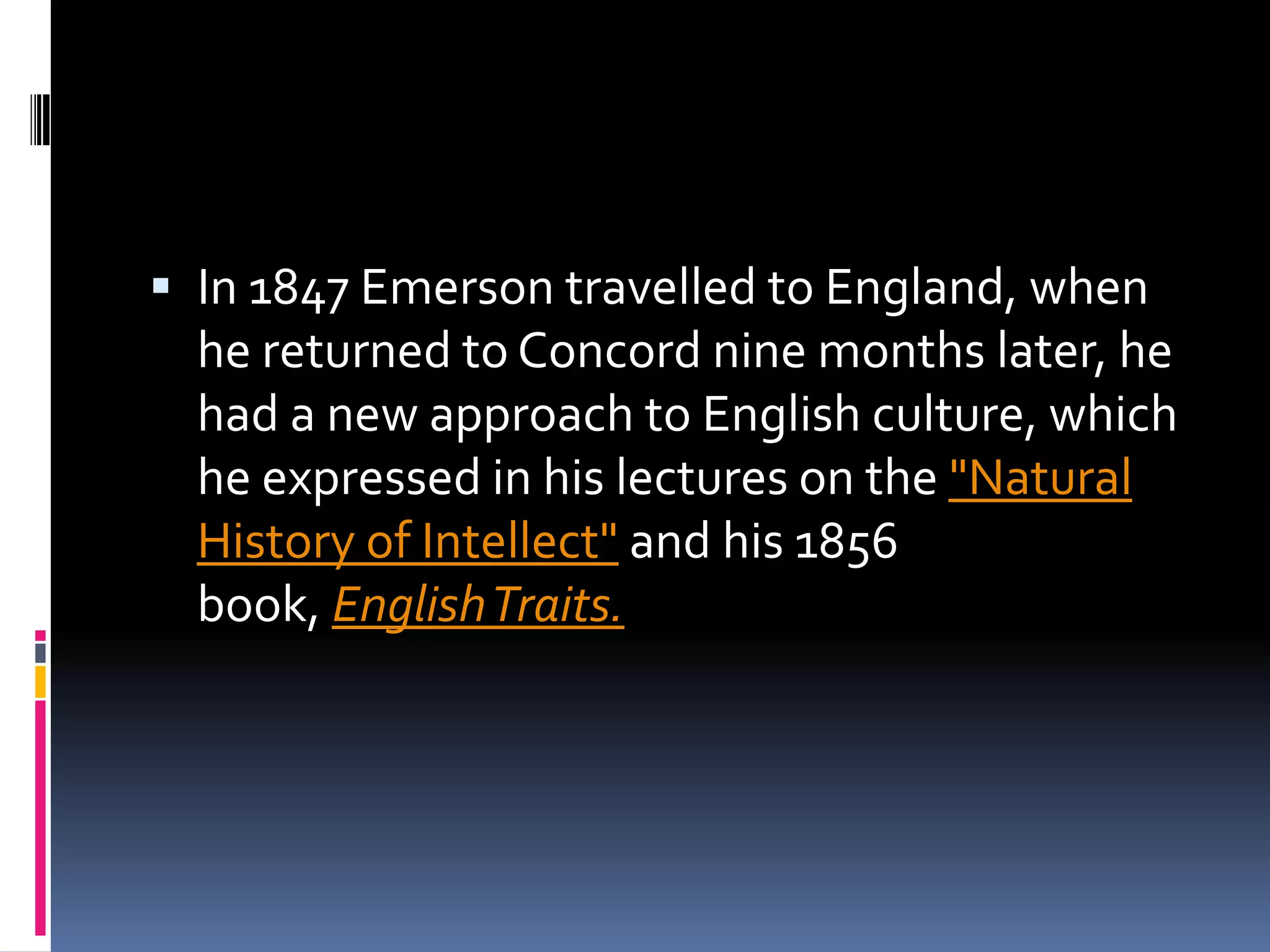 Ralph Waldo Emerson | PPTX