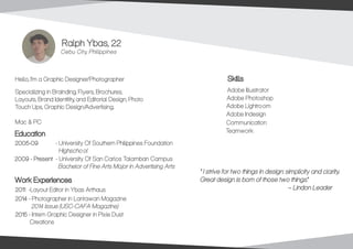 Ralph ybas porftolio graphic design 2016.compressed | PDF