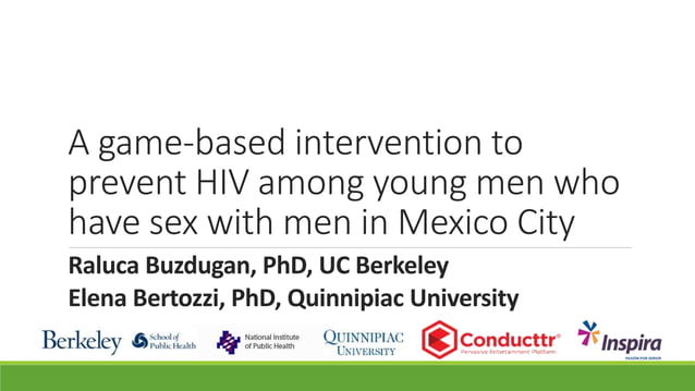 Evaluation Of A Pilot Game Based Intervention To Prevent Hiv Among