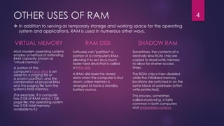 RAM (Random Access Memory) | PDF