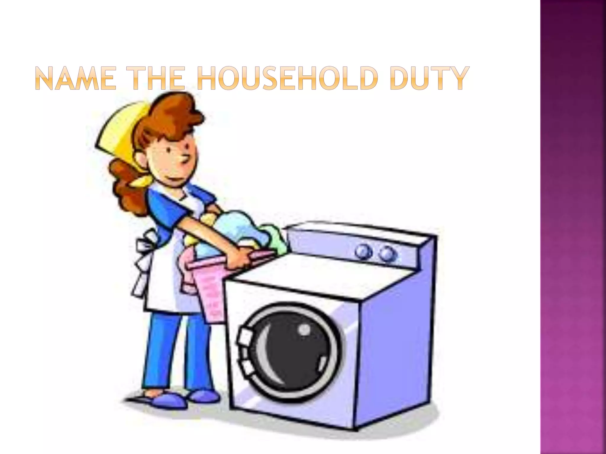 Household chores | PPT