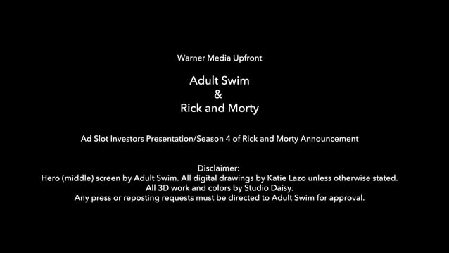 Rick and Morty & Adult Swim Ad Presentation Storyboards | PDF