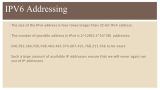 IPV6 , ipv6 ,TCP/IP, TCP ,IP | PPT