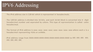 IPV6 , ipv6 ,TCP/IP, TCP ,IP | PPT