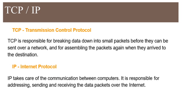 IPV6 , ipv6 ,TCP/IP, TCP ,IP | PPT