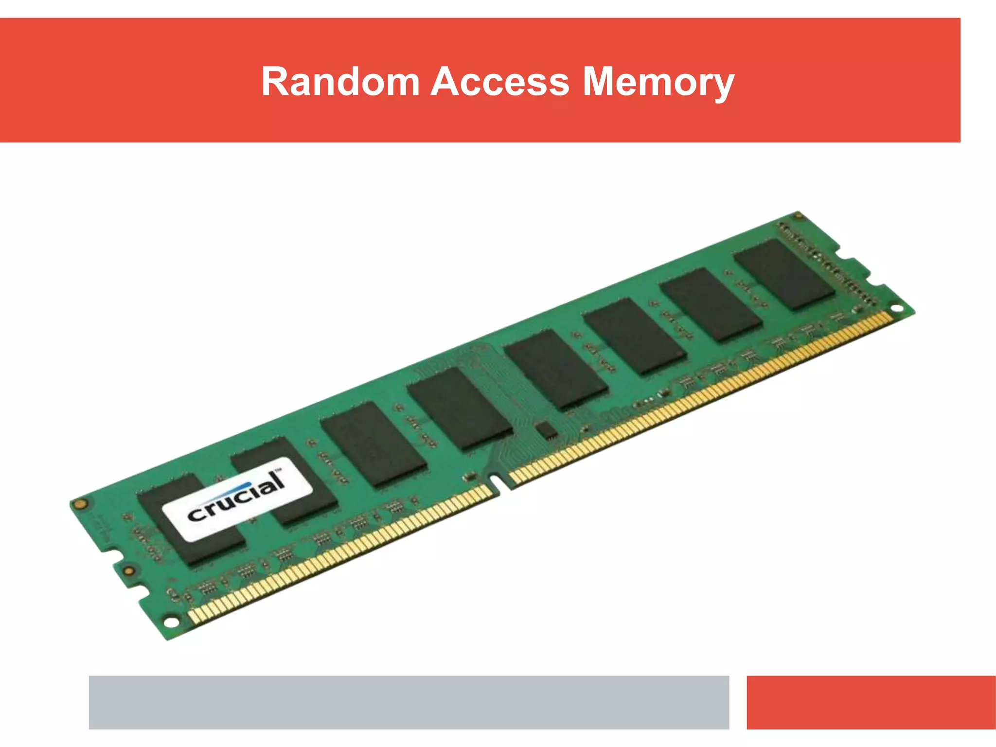 Random Access Memory (RAM) | PPTX | Data Storage and Warehousing ...
