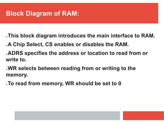 Random Access Memory (RAM) | PPTX